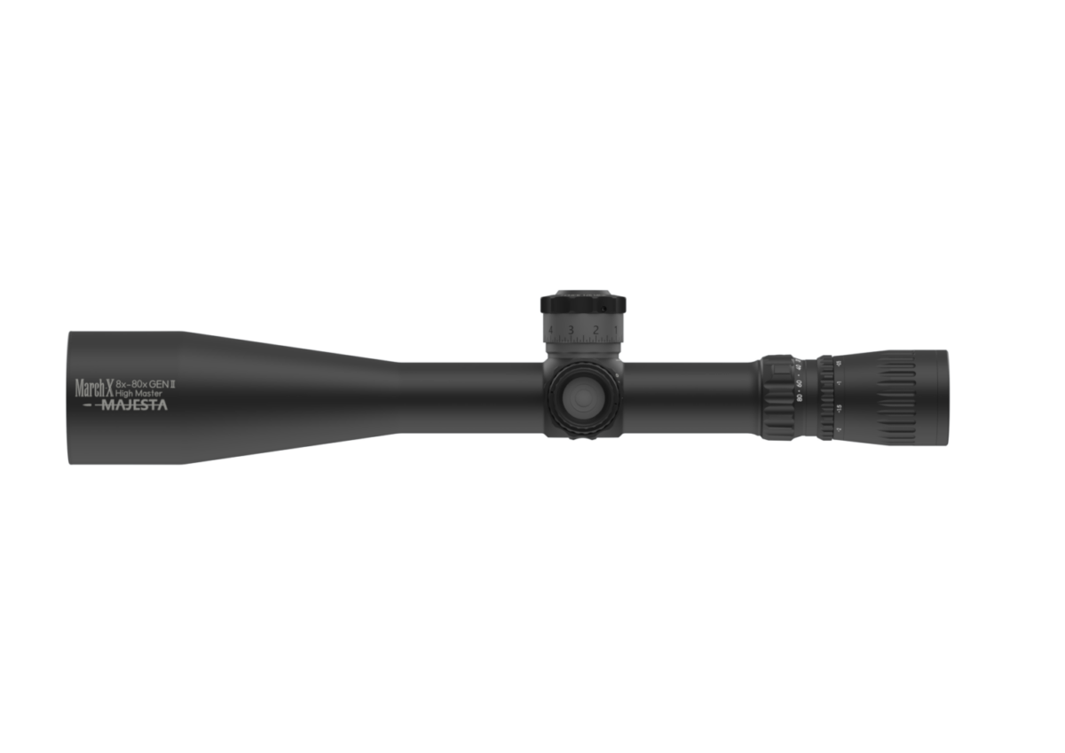 March-X 8-80x56 Majesta High Master Gen II Scope - MTR-W1 – Q Store